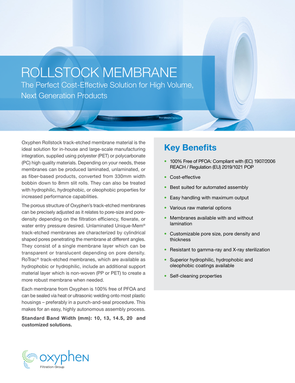 Chemical Compatibility Chart - Membrane Comparison